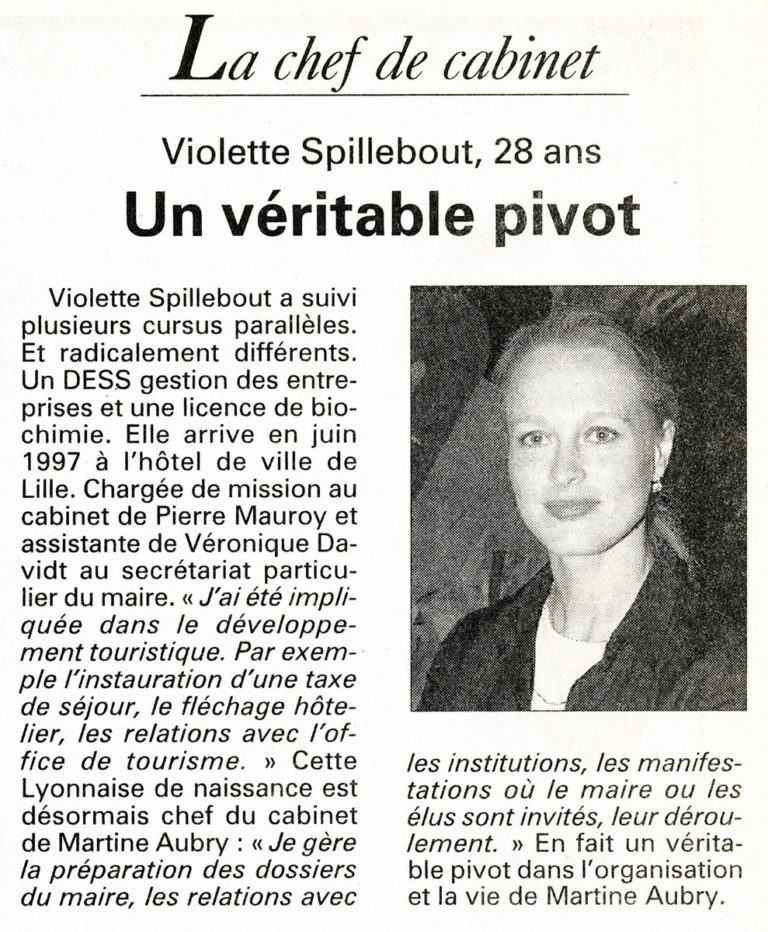 Biographie Violette Spillebout