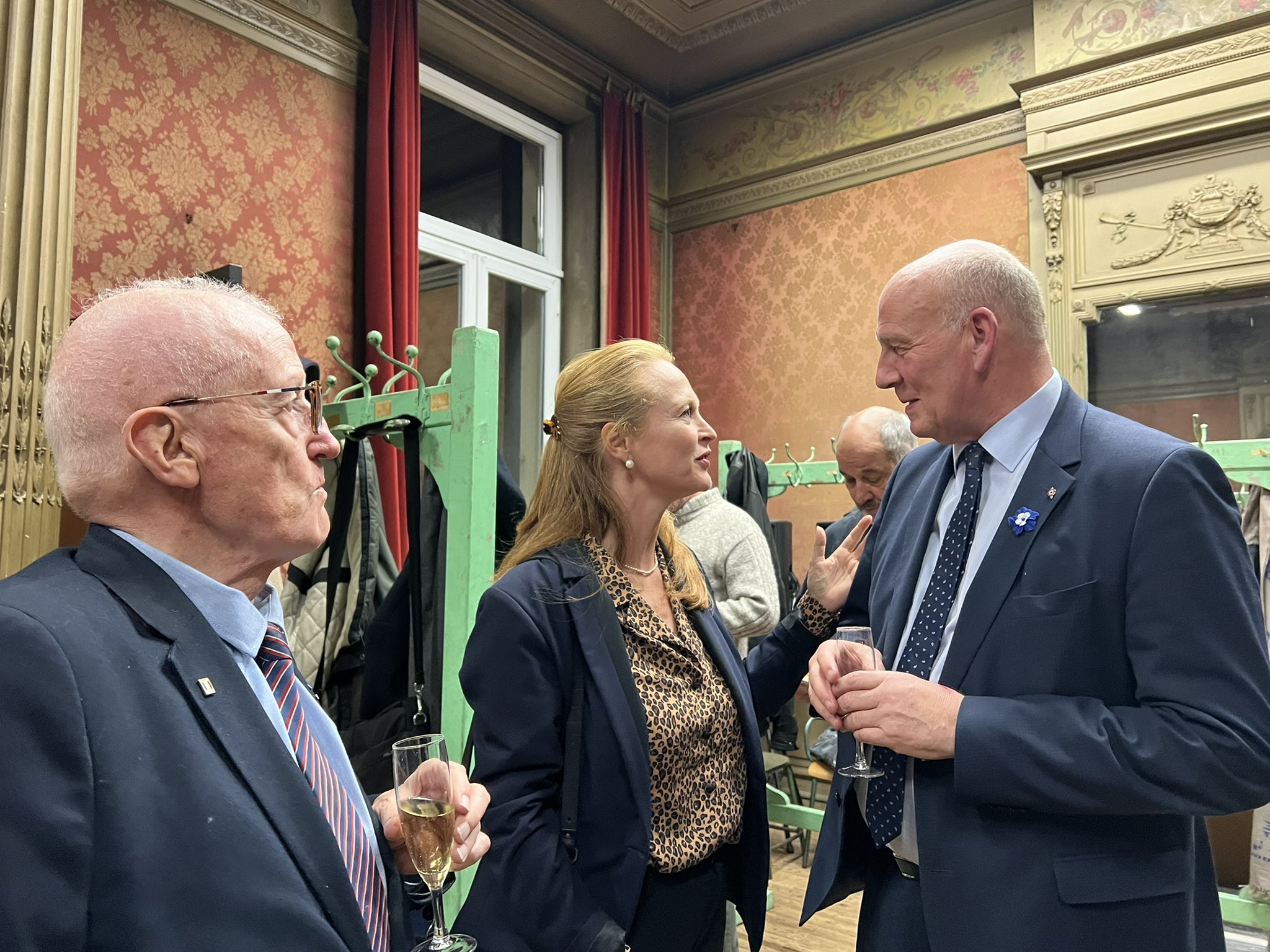 Inauguration du Cercle Militaire de Tourcoing : - Violette Spillebout