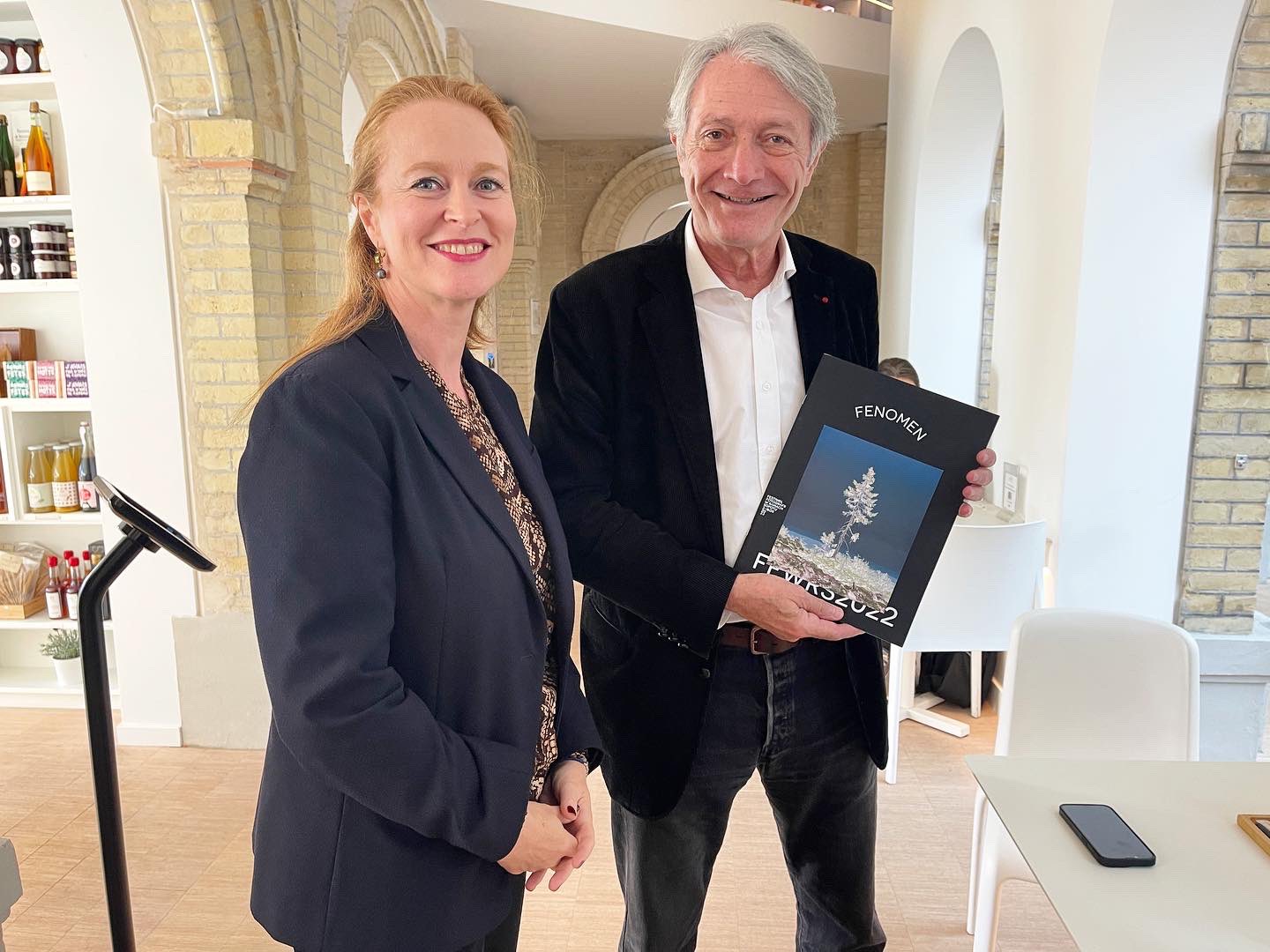 Visite du festival Planches Contact à Deauville avec Philippe Augier ...