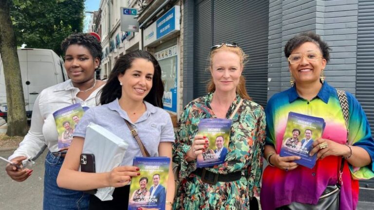 Législatives 2024 : porte à porte avec Violette Salanon dans la 2ème ...