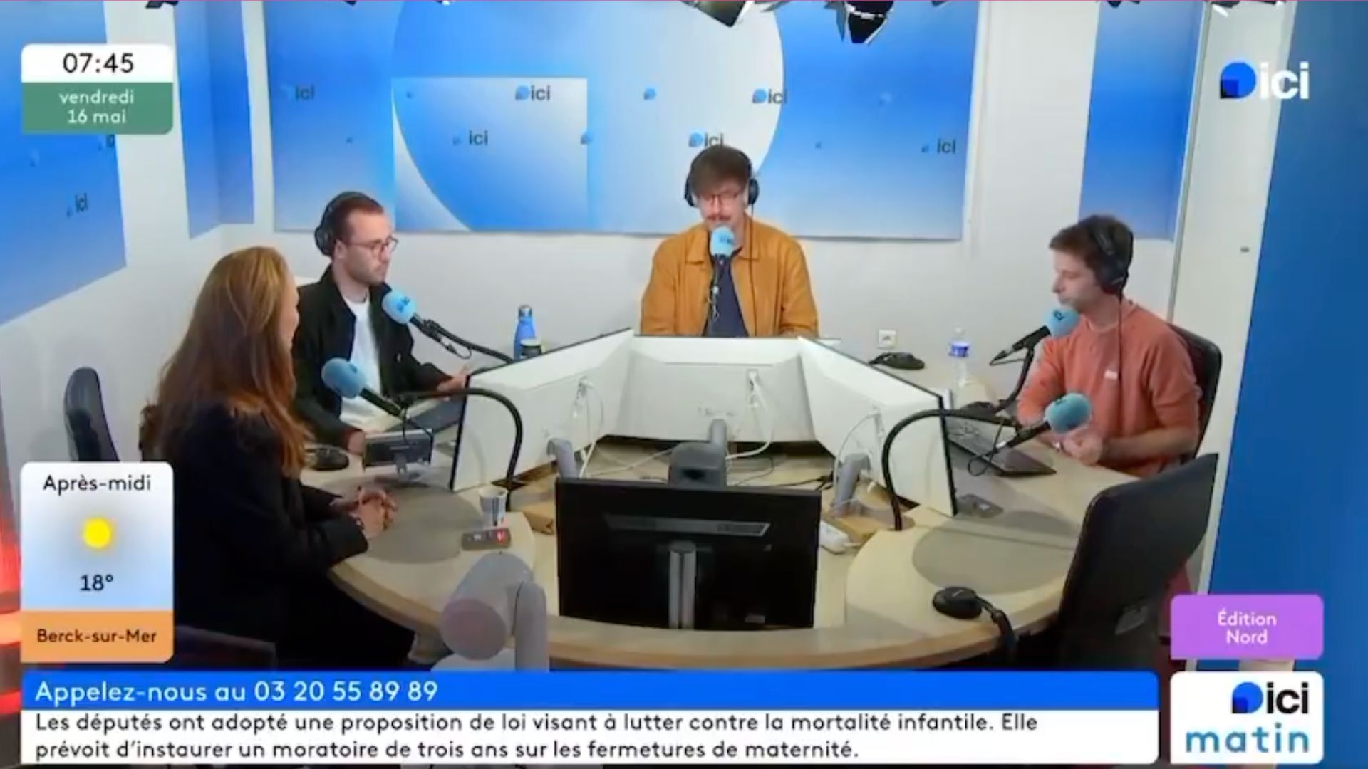 Retrouvez mon passage ce matin sur Ici Nord : commission d'enquête et ...