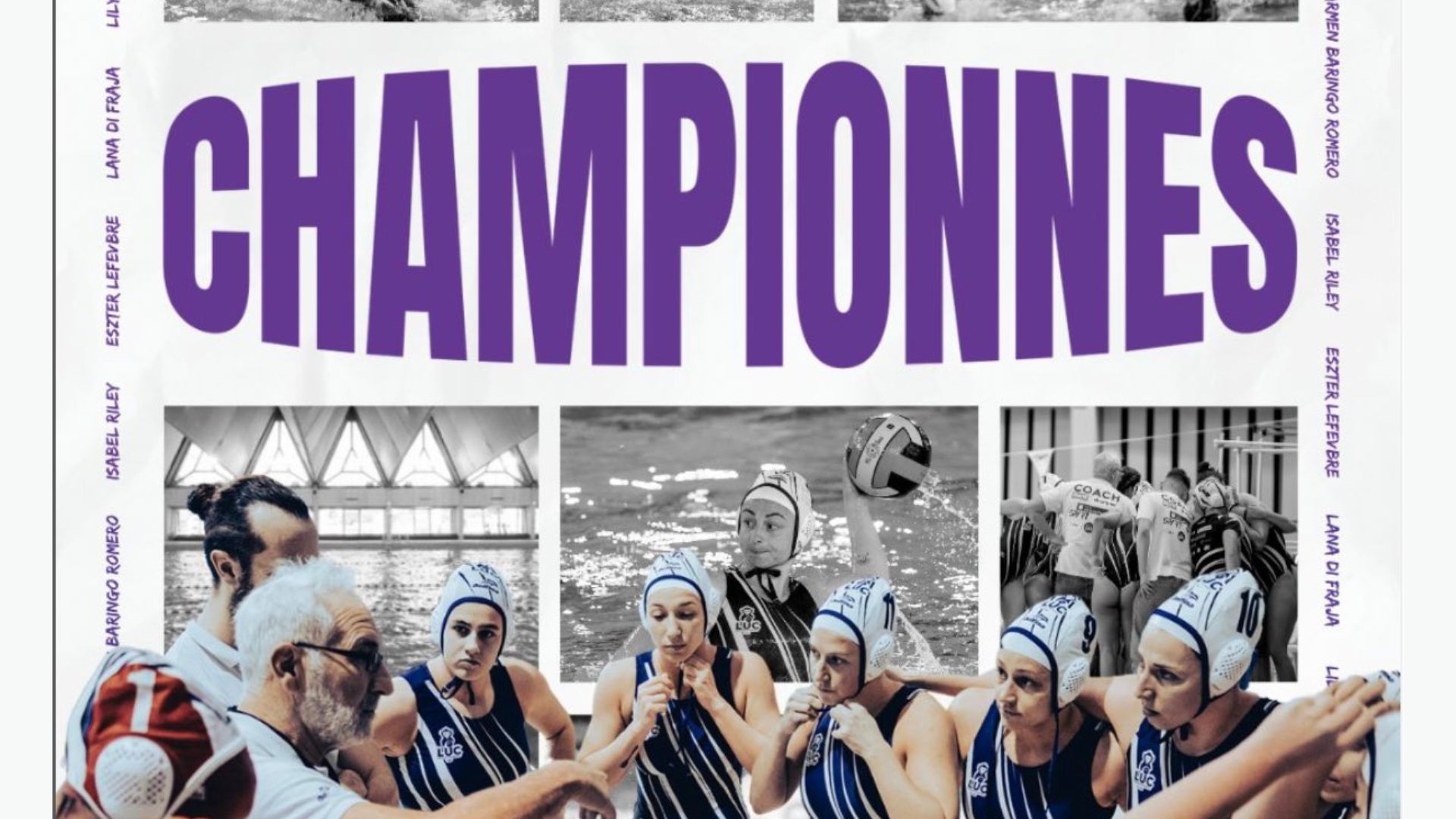 Et de 11 ! Le LUC féminin survole le water-polo français, une fierté ...
