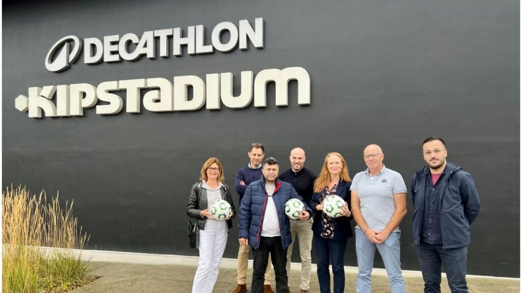 J'ai visité le Kipstadium de Tourcoing, véritable maison des sports ...